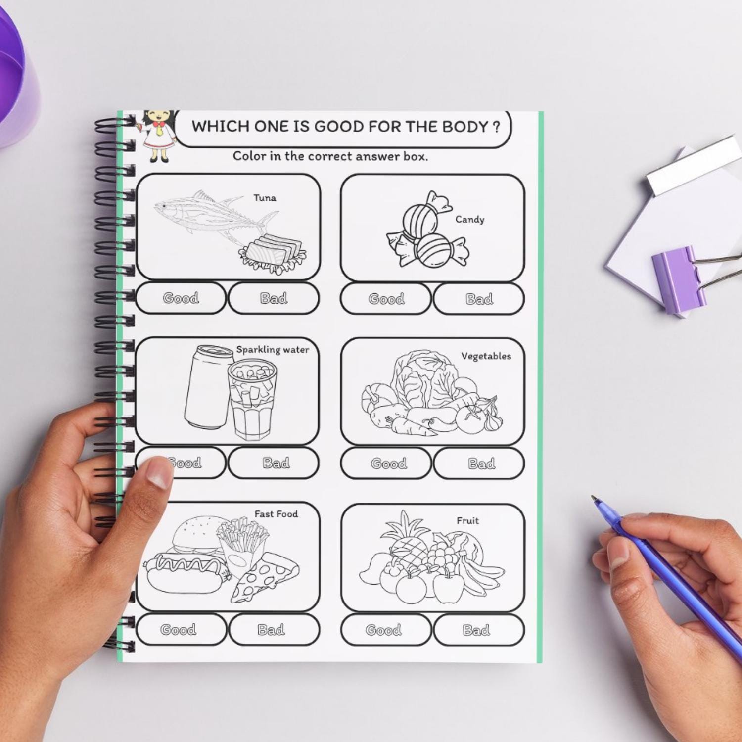 Science Worksheets: Primary Students, Complete Answers (PDF) - Etsy