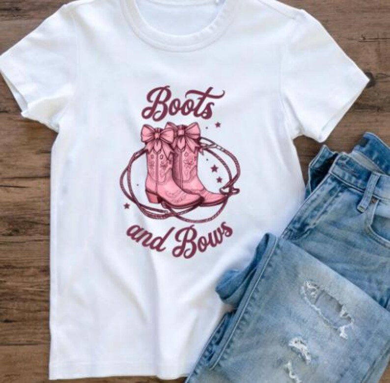 Western Cowgirl Boots and Coquette Bows, Coquette Bow, Coquette Western ...