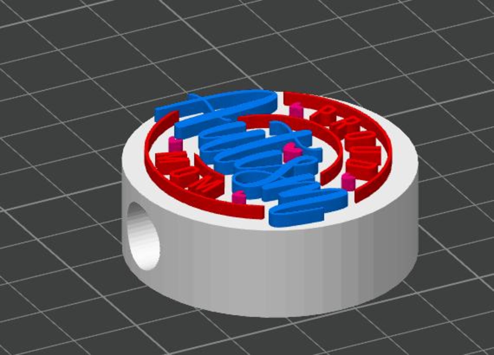 Autism Mom Straw Topper STL File, 3D Print Straw Topper Digital ...