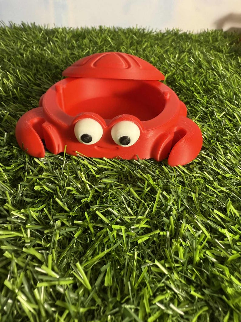 Mini Crab Sandbox 3D Model – Digital STL File for 3D Printing | Cute ...