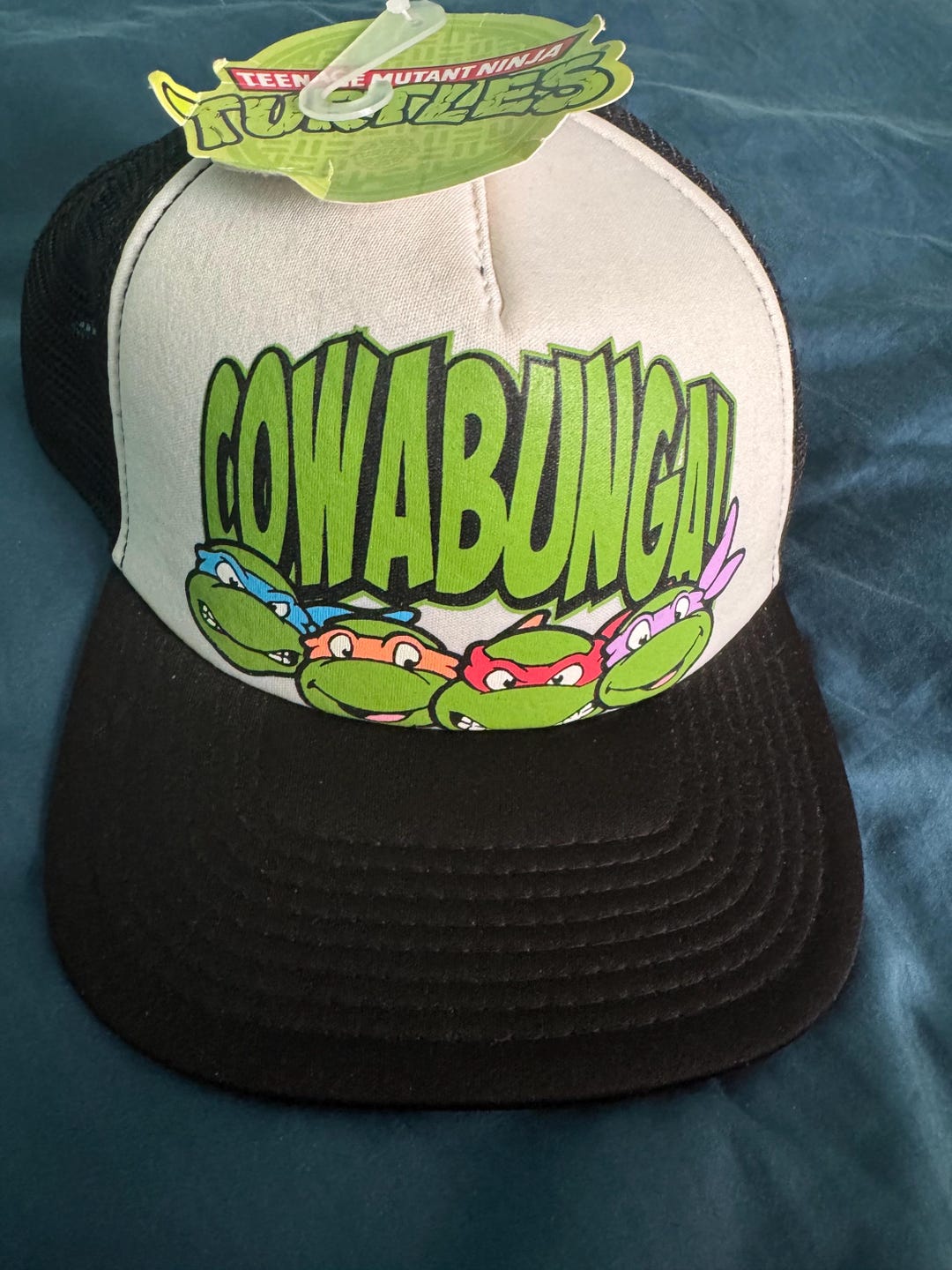 Teenage Mutant Ninja Turtles Cowabunga Foam Mesh Snapback Trucker Hat ...