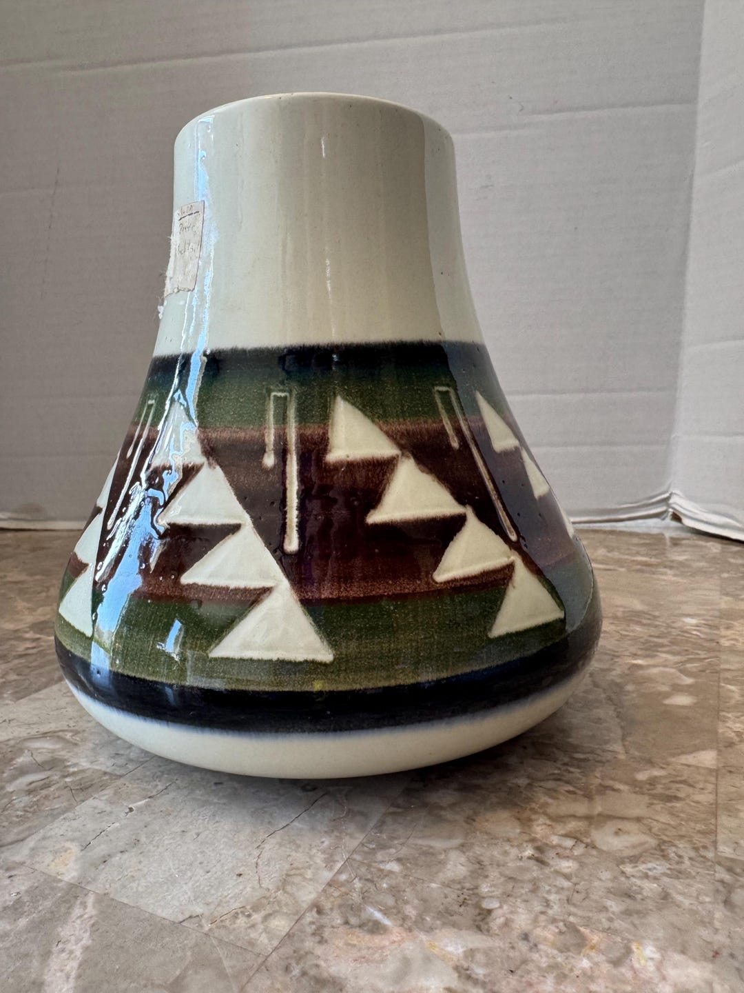 Vintage Native American Pottery Vase Jar Signed Black Tail Deer SPRC SD ...