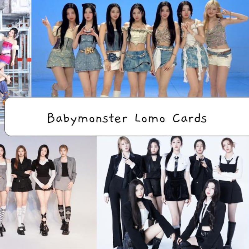 Babymonster Photocard - Etsy