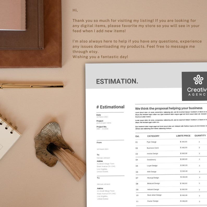 Project Invoice Template, Editable Canva Billing Form, Service Invoice ...