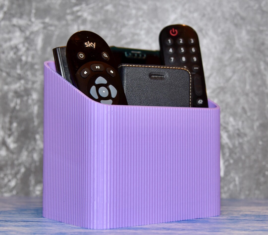 Remote Control Holder, Remote Tidy, Space Saving Organiser, Remote ...