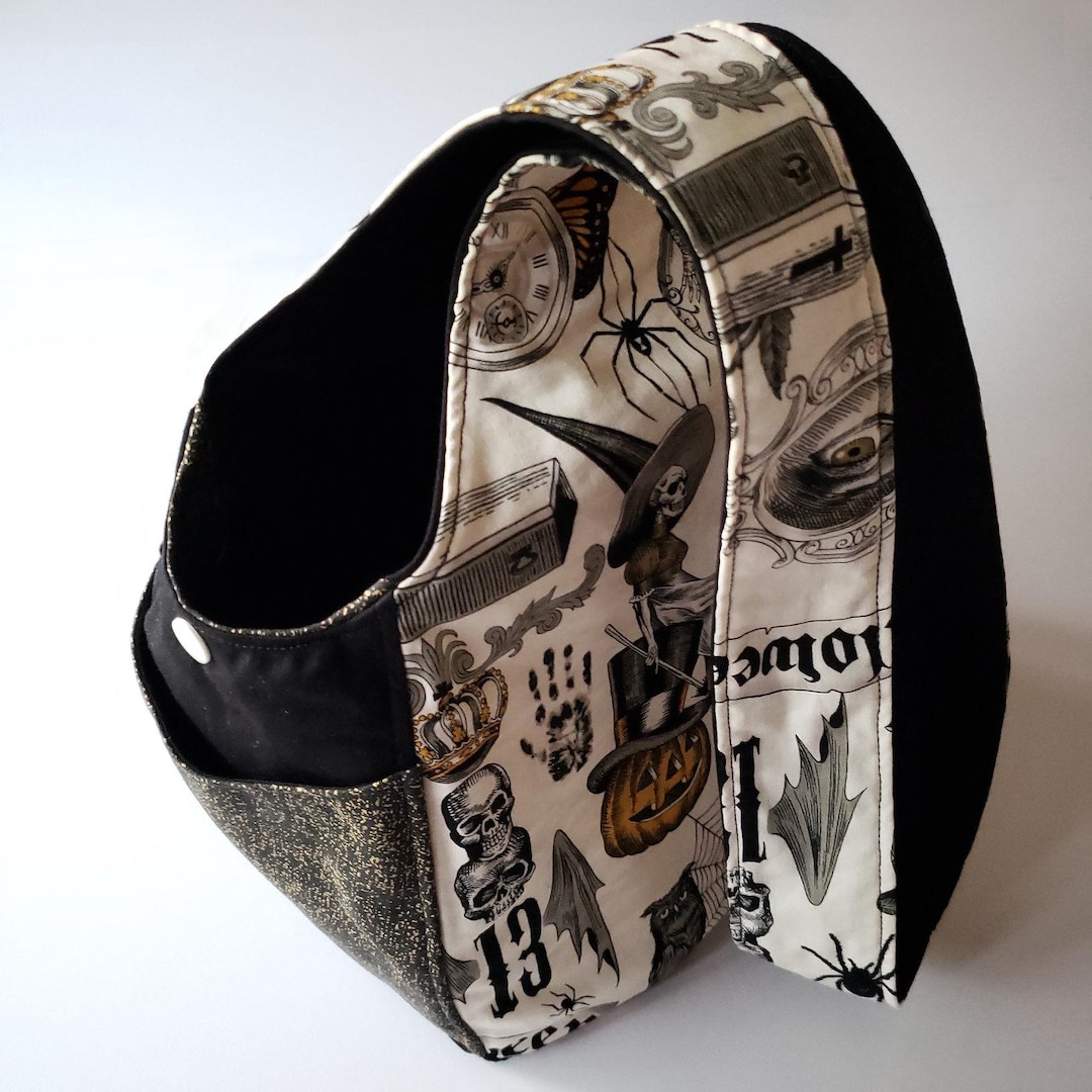 Vintage Halloween Sling Bag | Spooky Pumpkin Spider Witchy | Daily ...