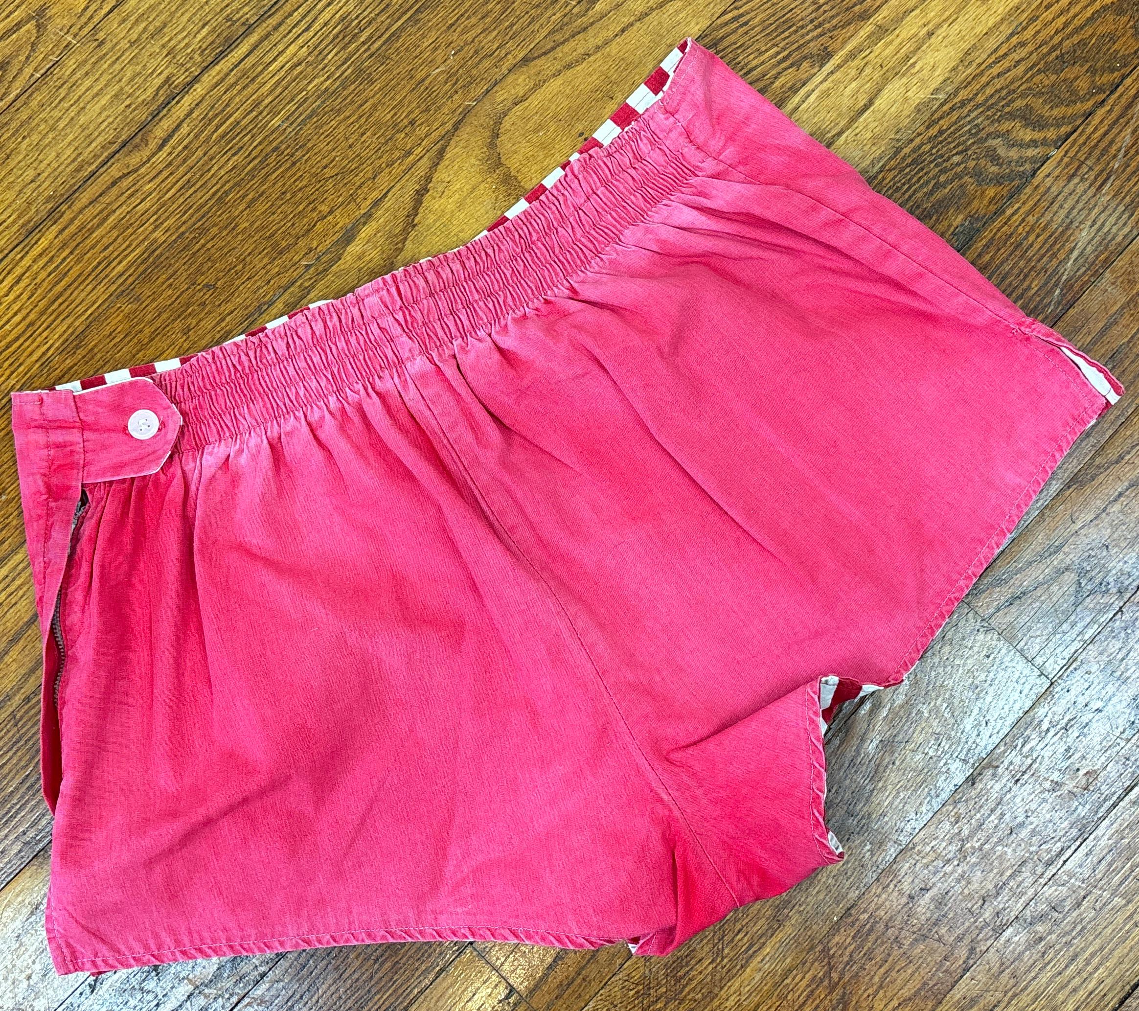 Vintage 50s 60s Men’s Brentwood Swim ’n’ Play Togs Red and White ...