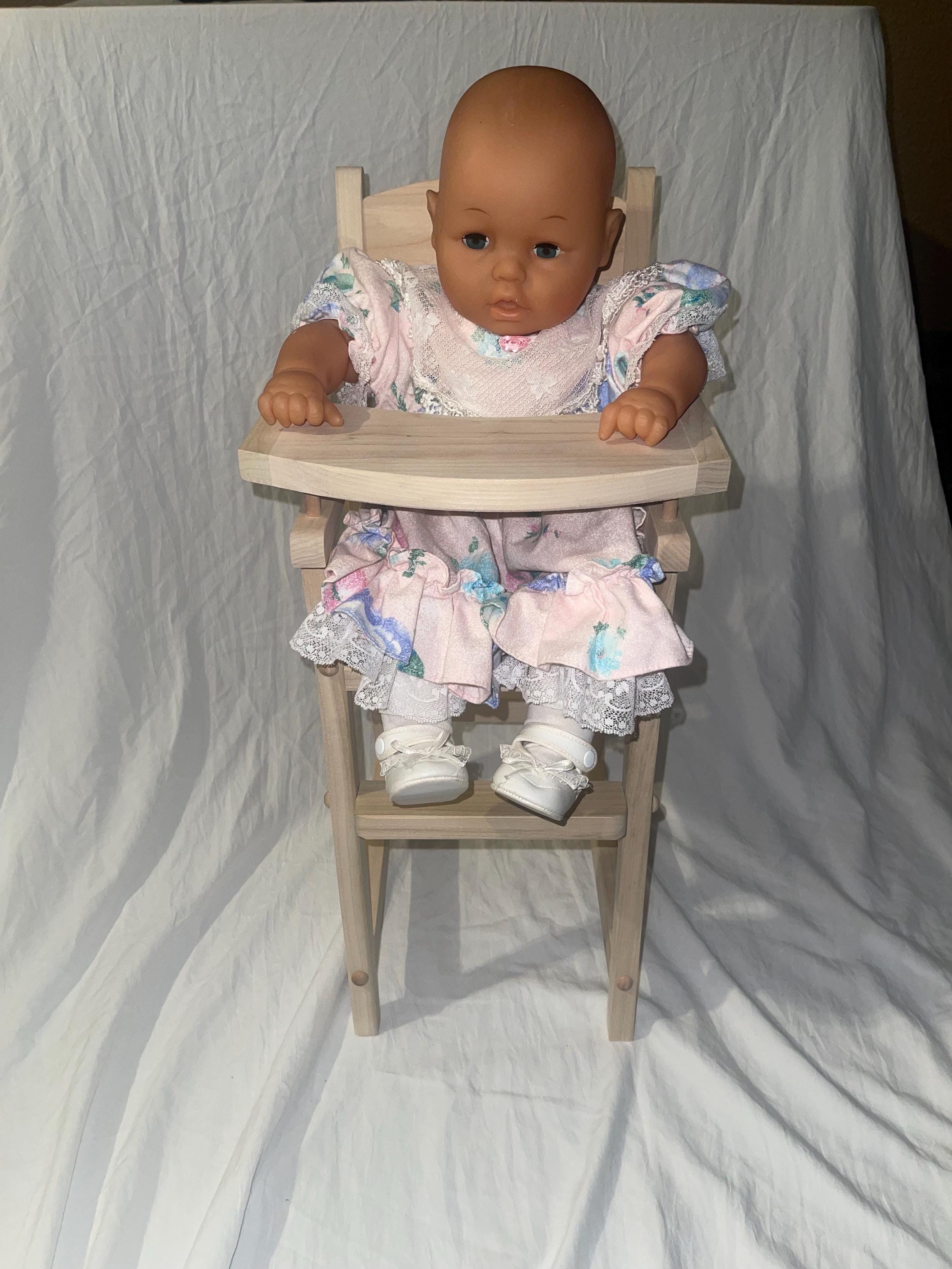 Wooden Doll Highchair - Etsy