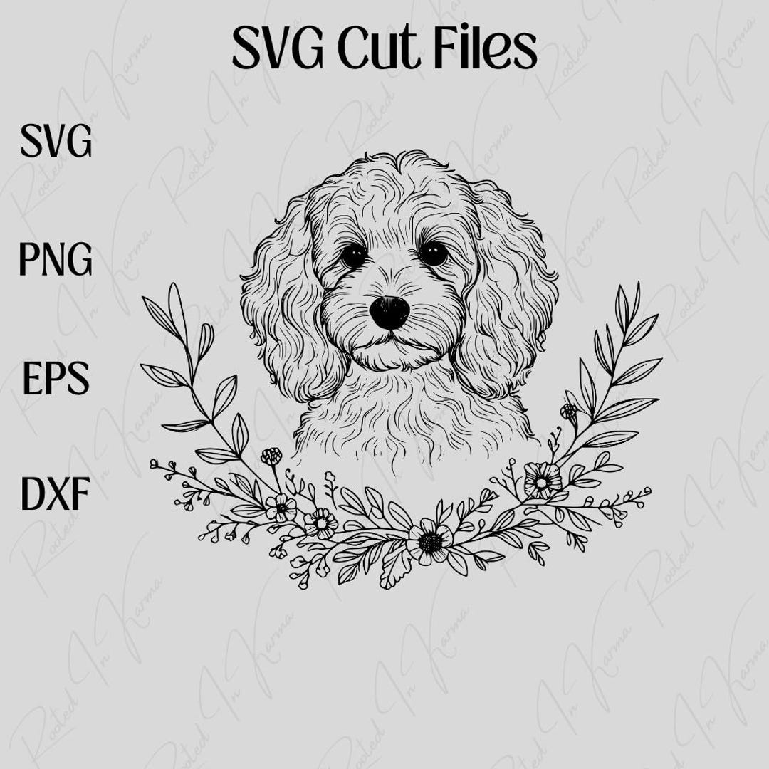 Cute Cavapoo SVG Bundle - Dog Lover's Cut Files - Instant Download - Etsy