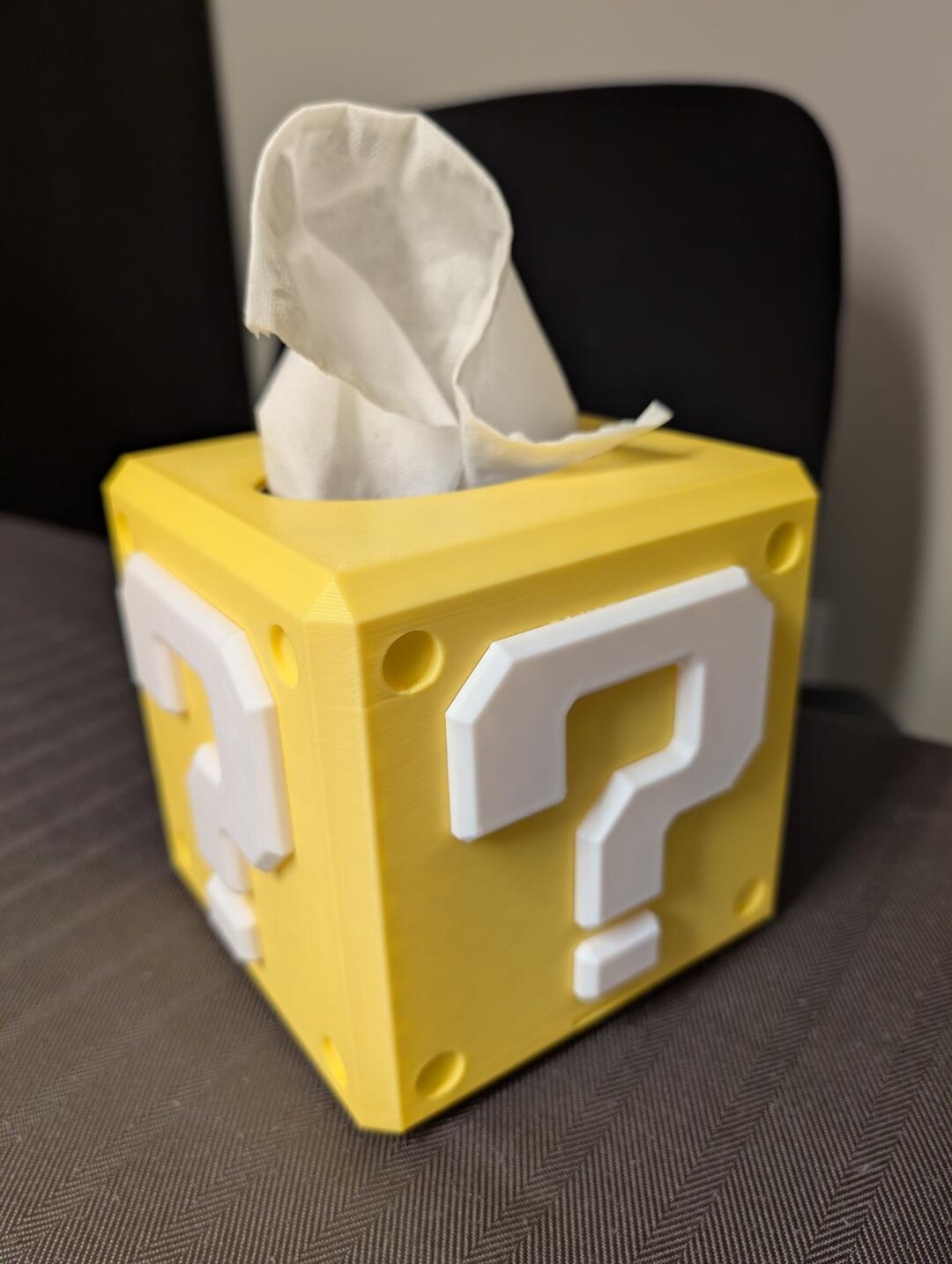 Super Mario Item Box Tissue Box - Etsy