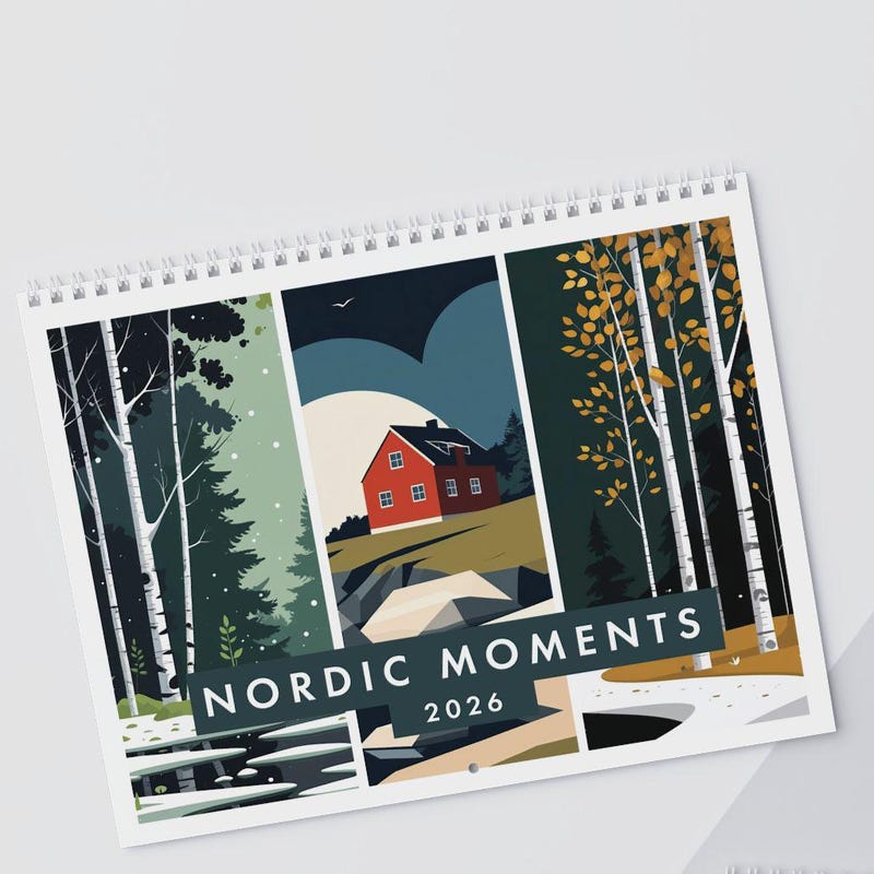 Nordic Calendar - Etsy
