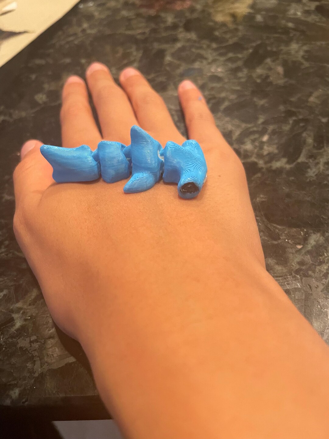 Hand-painted Mini Hammerhead Shark – Cute Ocean Figurine - Etsy