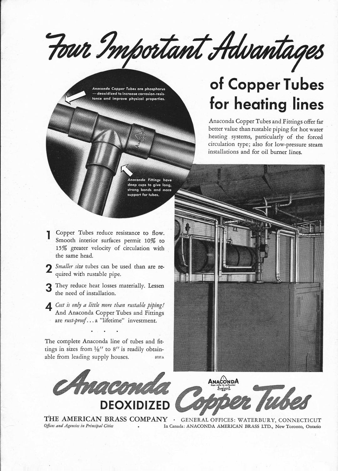 Vintage Print Ad - Architectural Record, July 1937 - Etsy