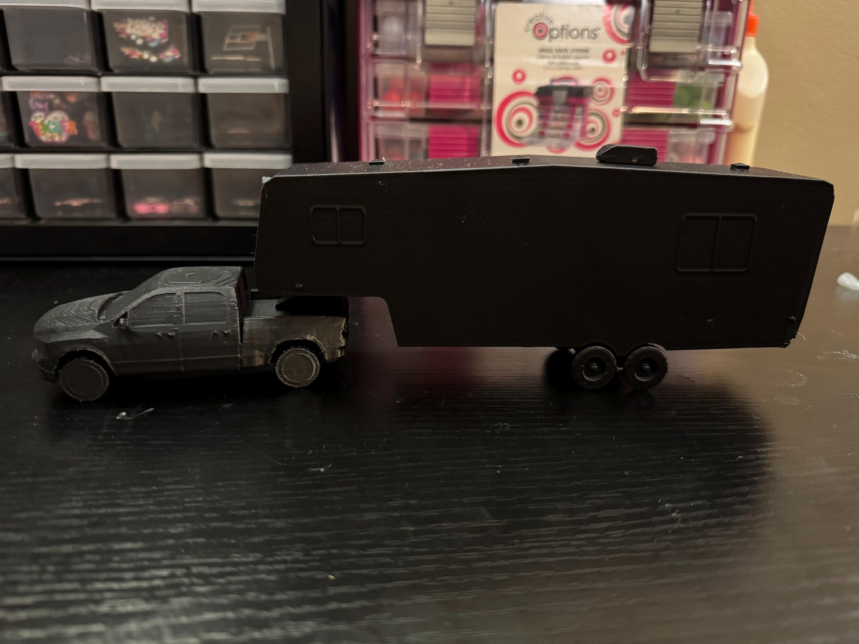 3D Printed Camper and Trailer - Etsy