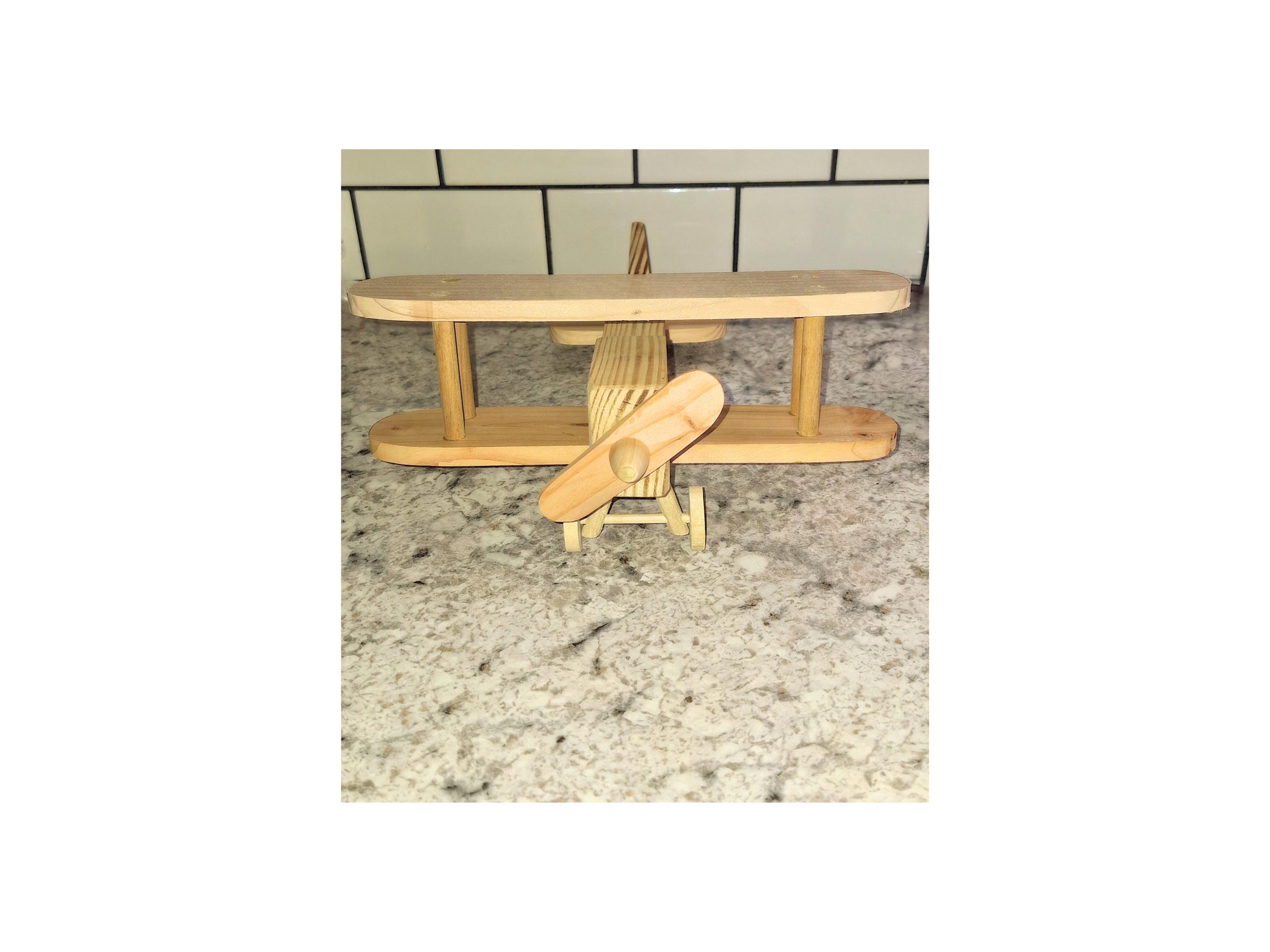 Handcrafted Wooden Plane - Etsy