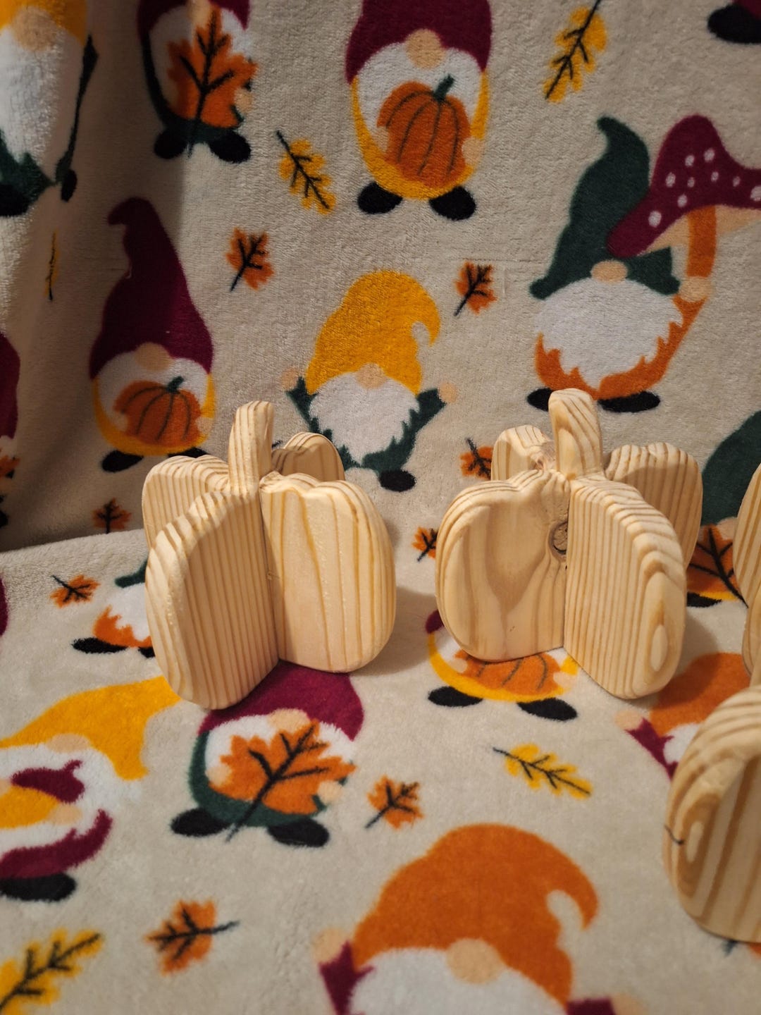 Unfinished Pine Wooden Pumpkins: DIY Fall Decor - Etsy