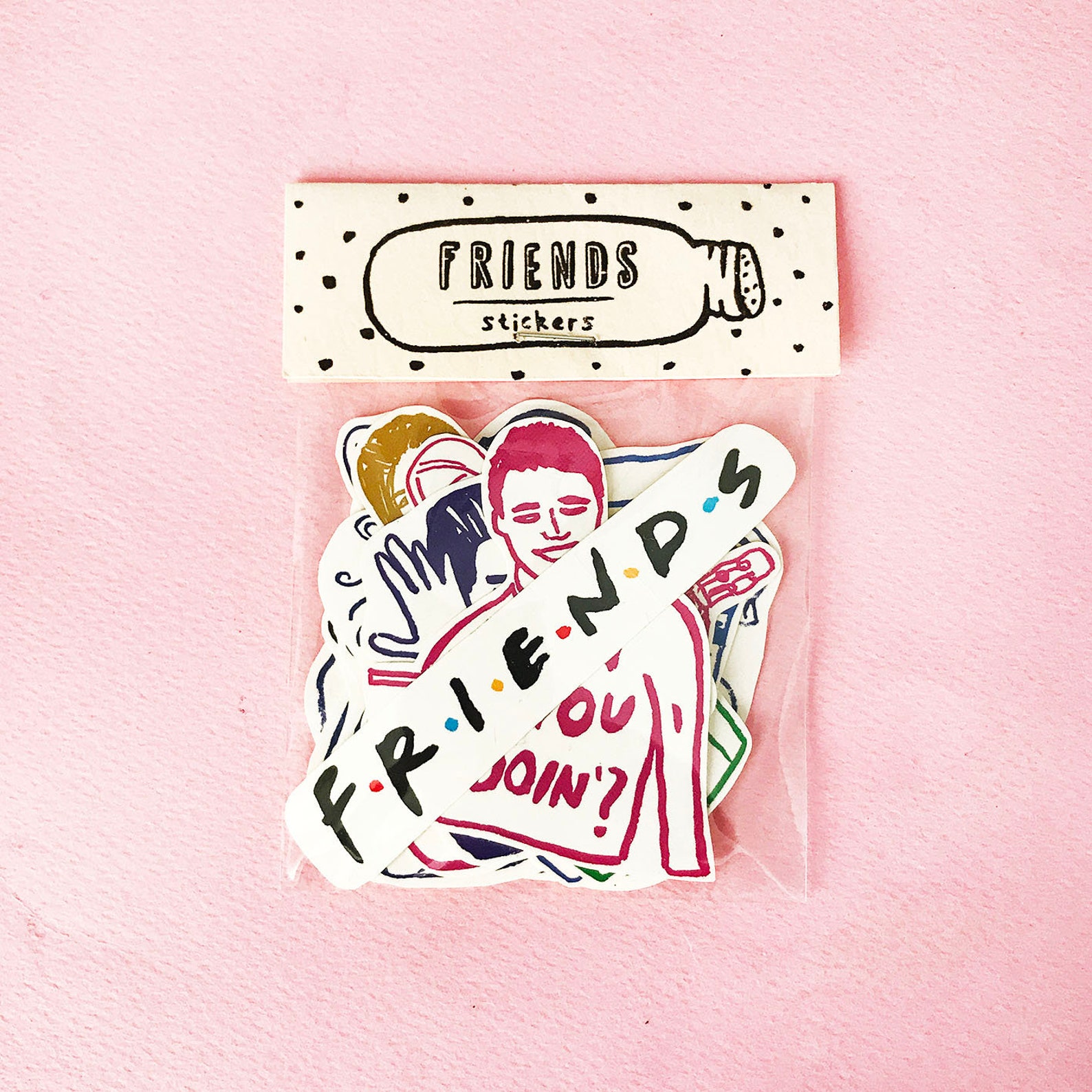FRIENDS Sticker Pack set of 15 - Etsy UK