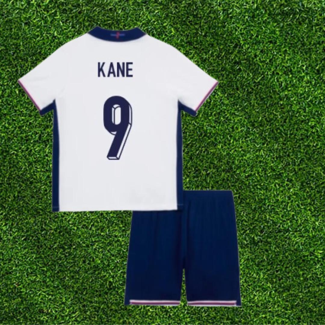 Kane #9 England Soccer Kit for Kids Adults Jersey & Shorts Set ...