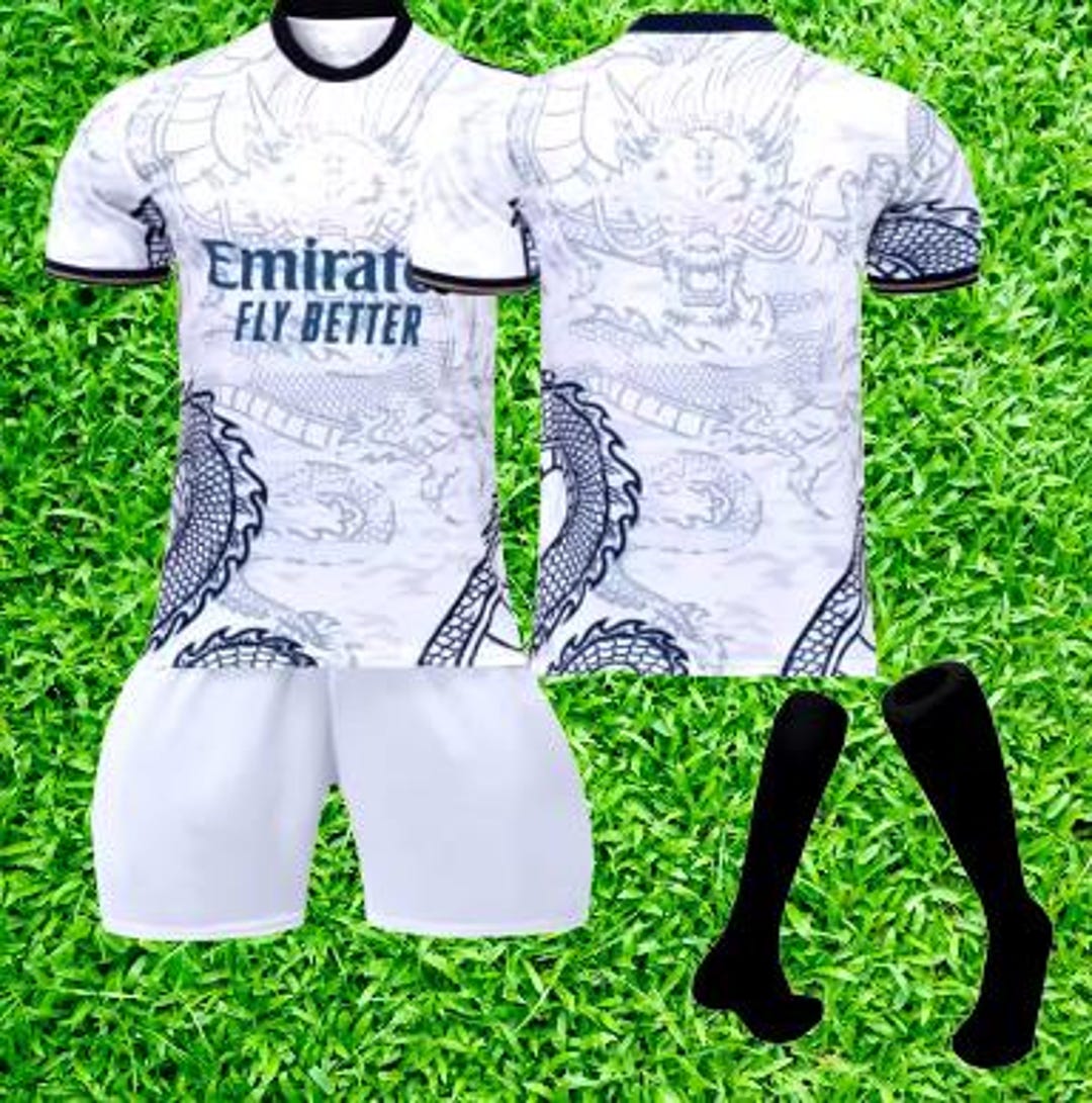 Personalized Real Madrid Custom Soccer Jersey Set – Adult Football Kit ...