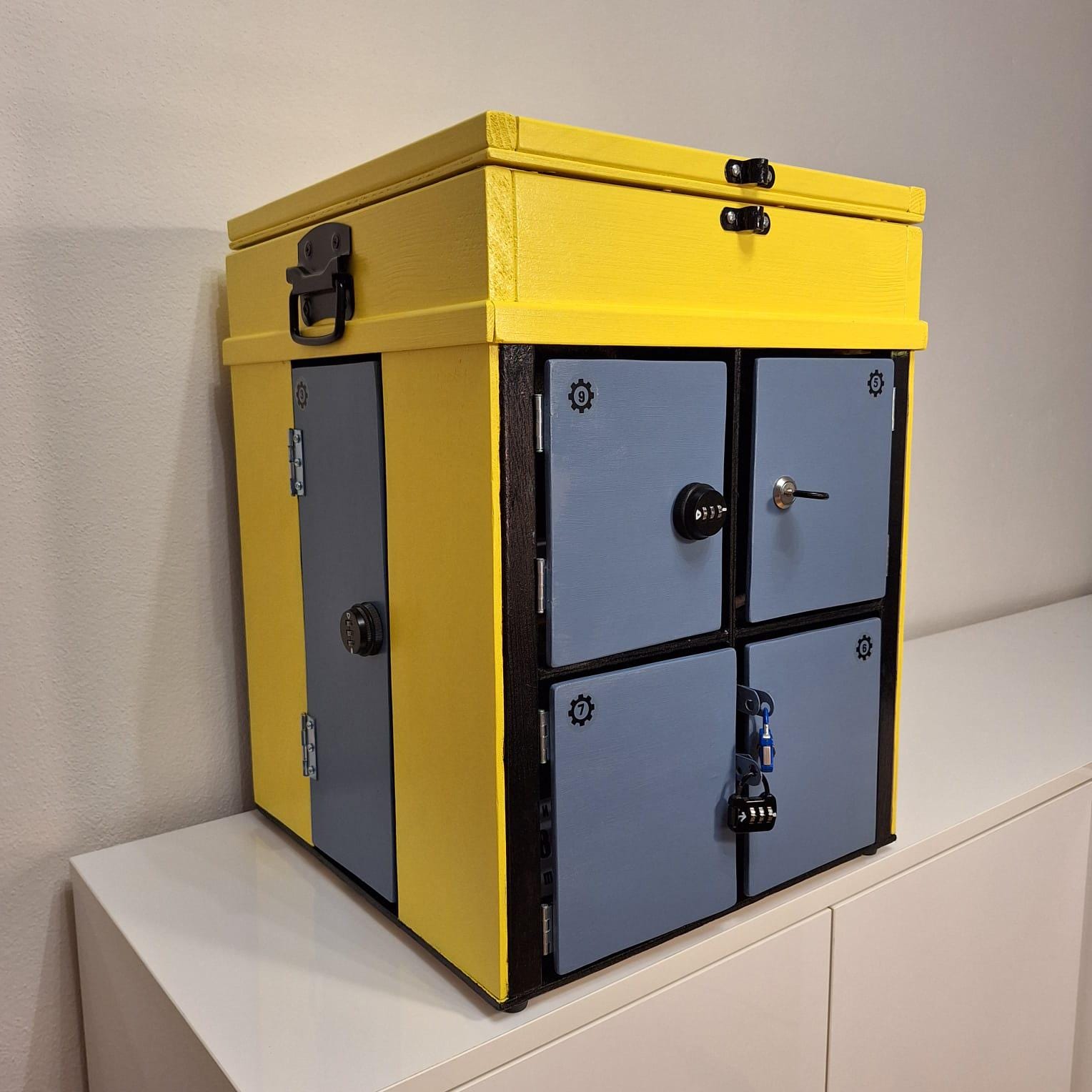 Quest Box Mystery Box Team Building Puzzle Portable Escape Room Unique ...