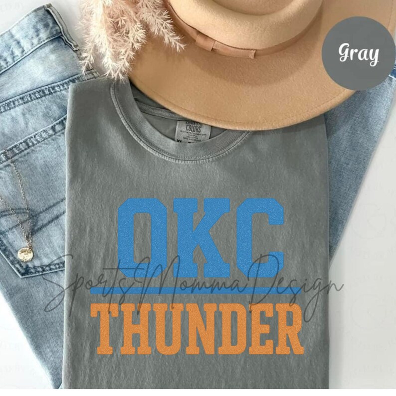 OKC Thunder - PNG/SVG File Bundle (instant Download) - Etsy