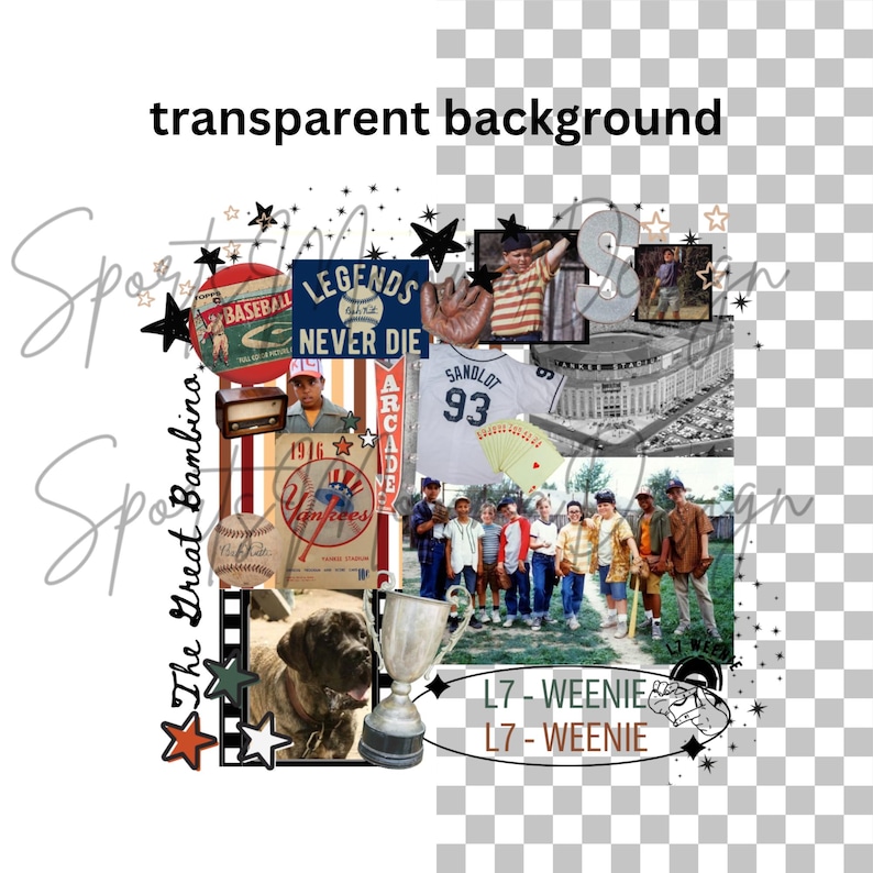 SANDLOT - PNG/SVG File Bundle (instant Download) - Etsy