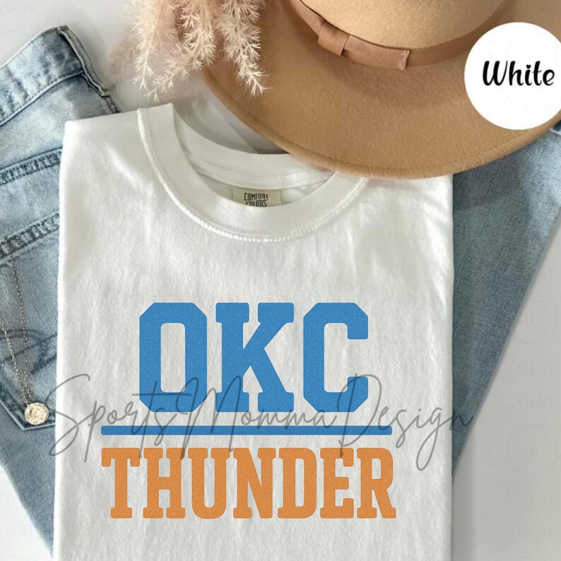 OKC Thunder - PNG/SVG File Bundle (instant Download) - Etsy
