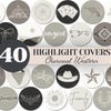 Preppy Instagram Story Highlight Covers Digital Download - Etsy UK