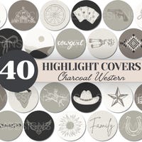 Preppy Instagram Story Highlight Covers Digital Download - Etsy UK