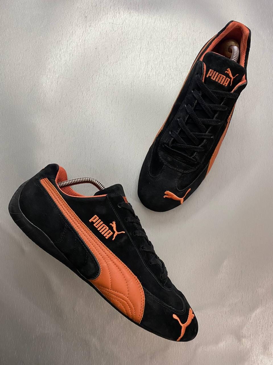 Puma Speedcat OG Black Rickie Orange - Etsy