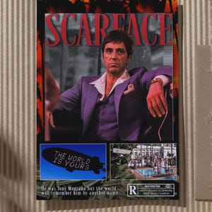 Scarface Poster | Movie Poster - Etsy