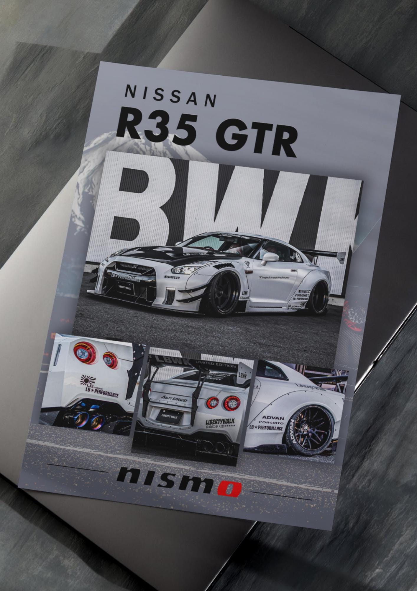 Nissan R35 GTR Poster | JDM Poster - Etsy