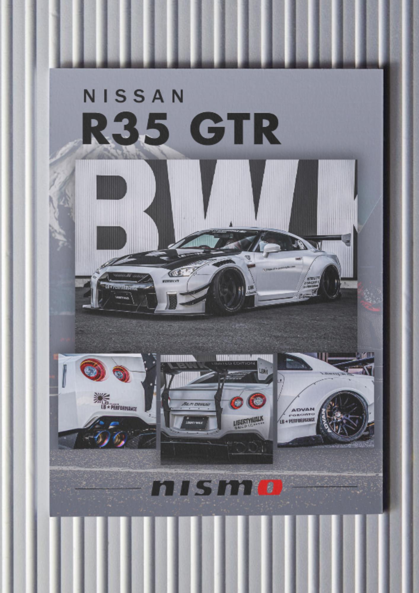 Nissan R35 GTR Poster | JDM Poster - Etsy