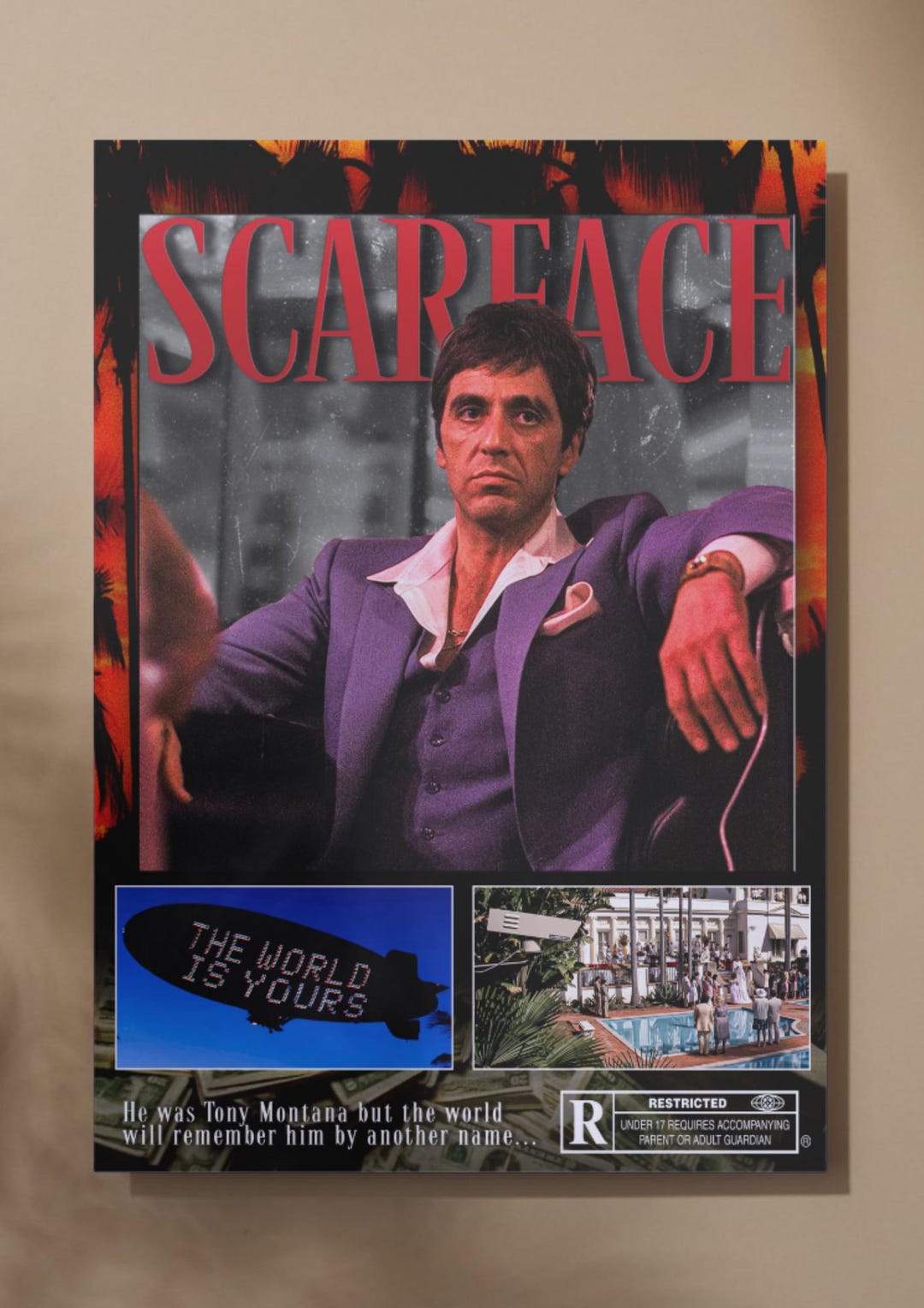 Scarface Poster | Movie Poster - Etsy