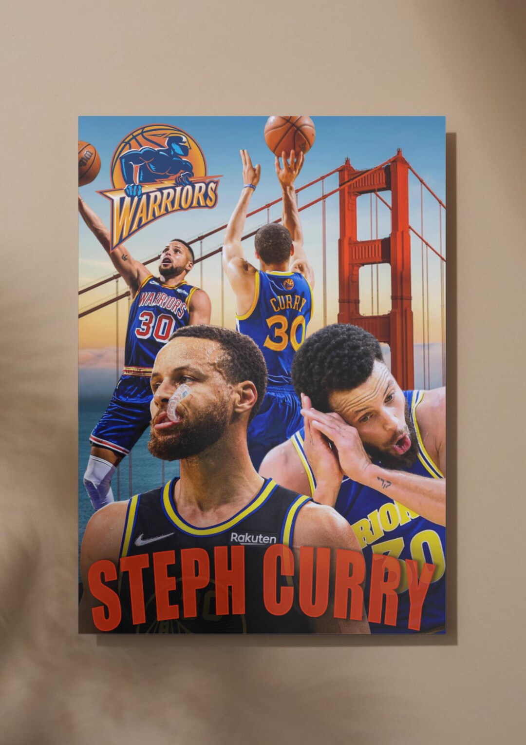 Steph Curry Poster | NBA Poster - Etsy
