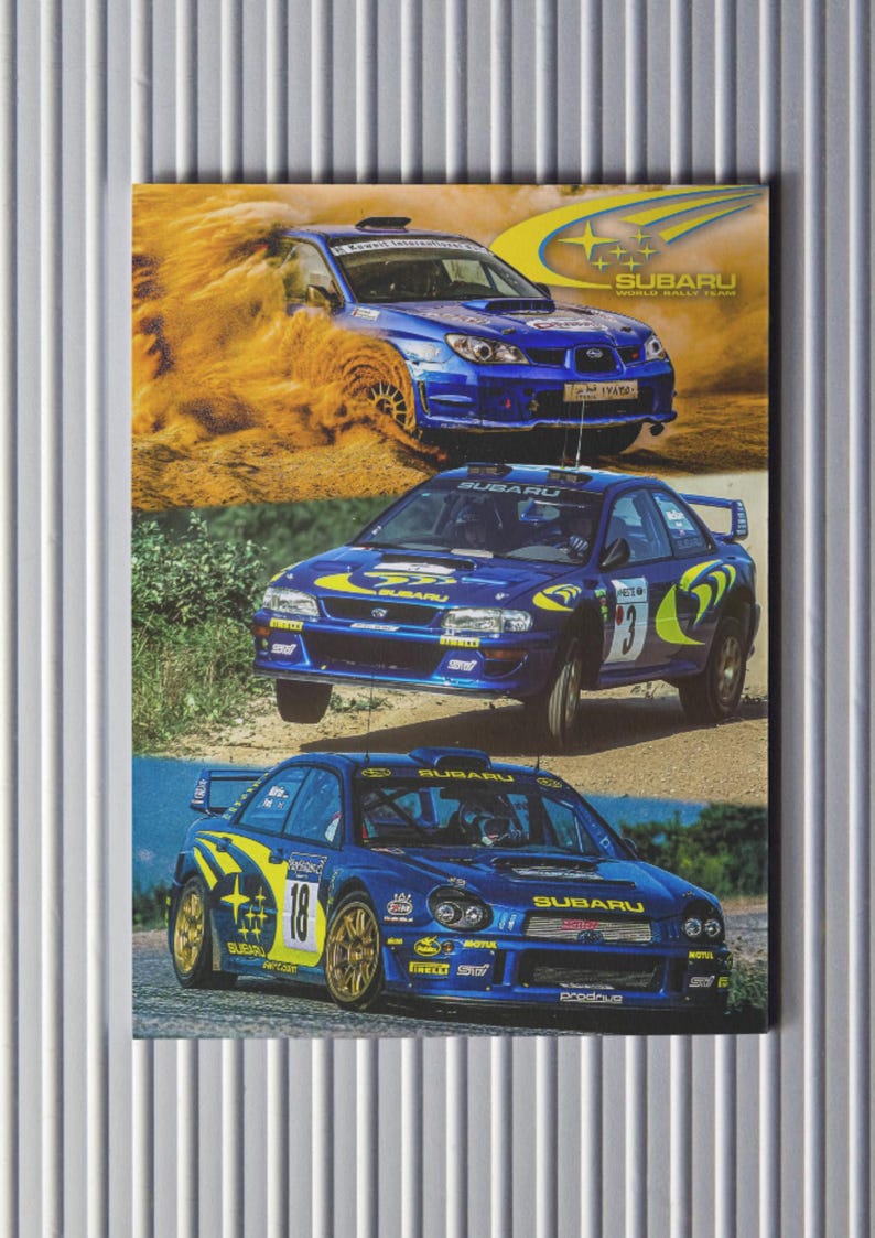 Subaru WRX Rally Poster | JDM Poster - Etsy