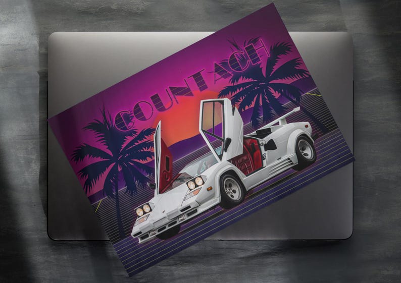 Lamborghini Countach Poster | Car Poster - Etsy