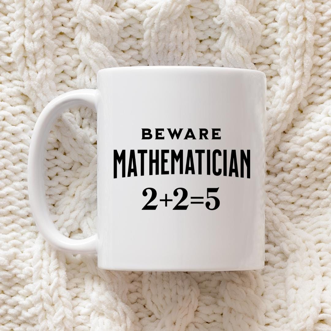 Funny Math Gift, Professor Gift, Math Teacher Gift, Teacher Coffee Mug ...