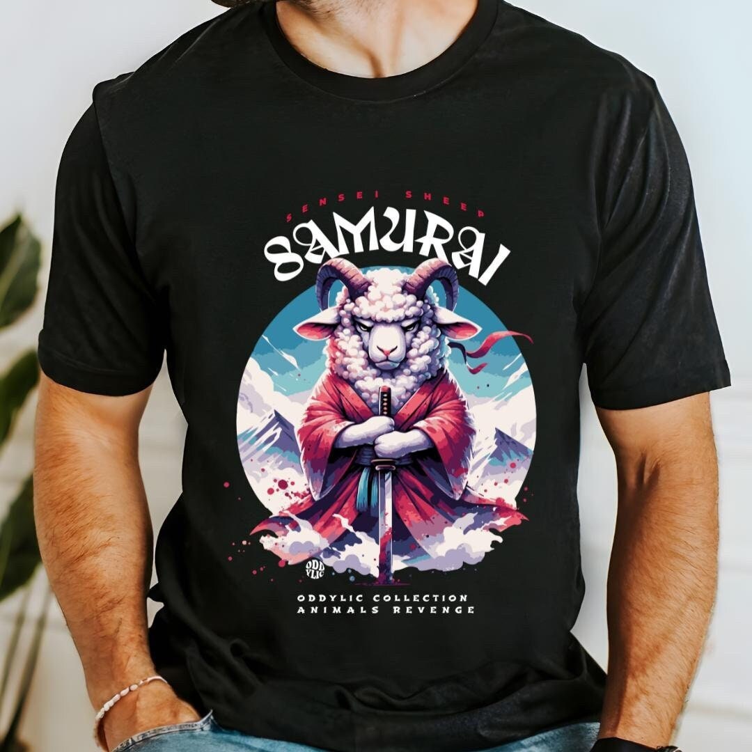 Samurai Warrior Shirt, Samurai Sword, Samurai Shirt, Japanese Warrior ...