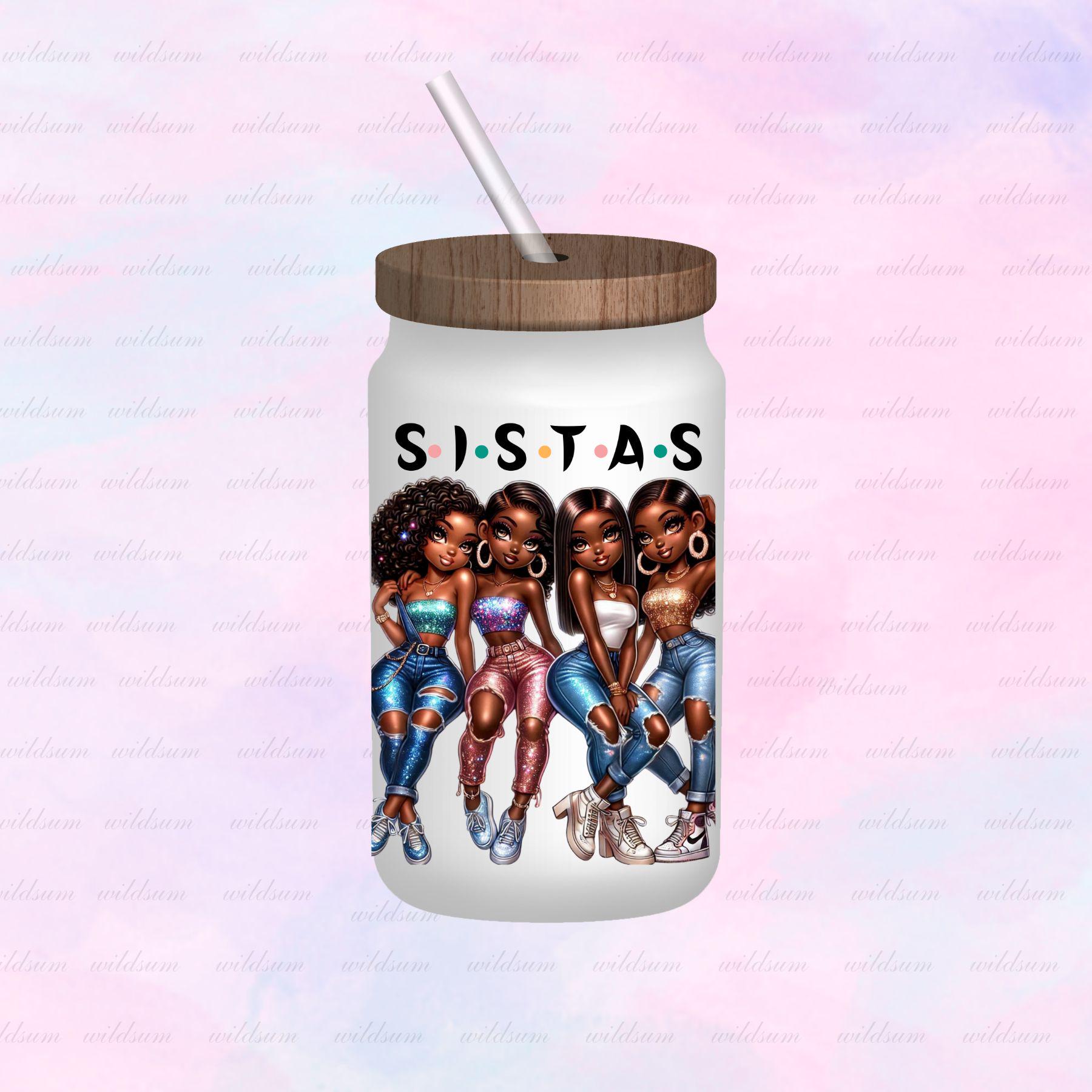 Sistas Png，black Woman Png， African American PNG ，chibi Png, Designs ...