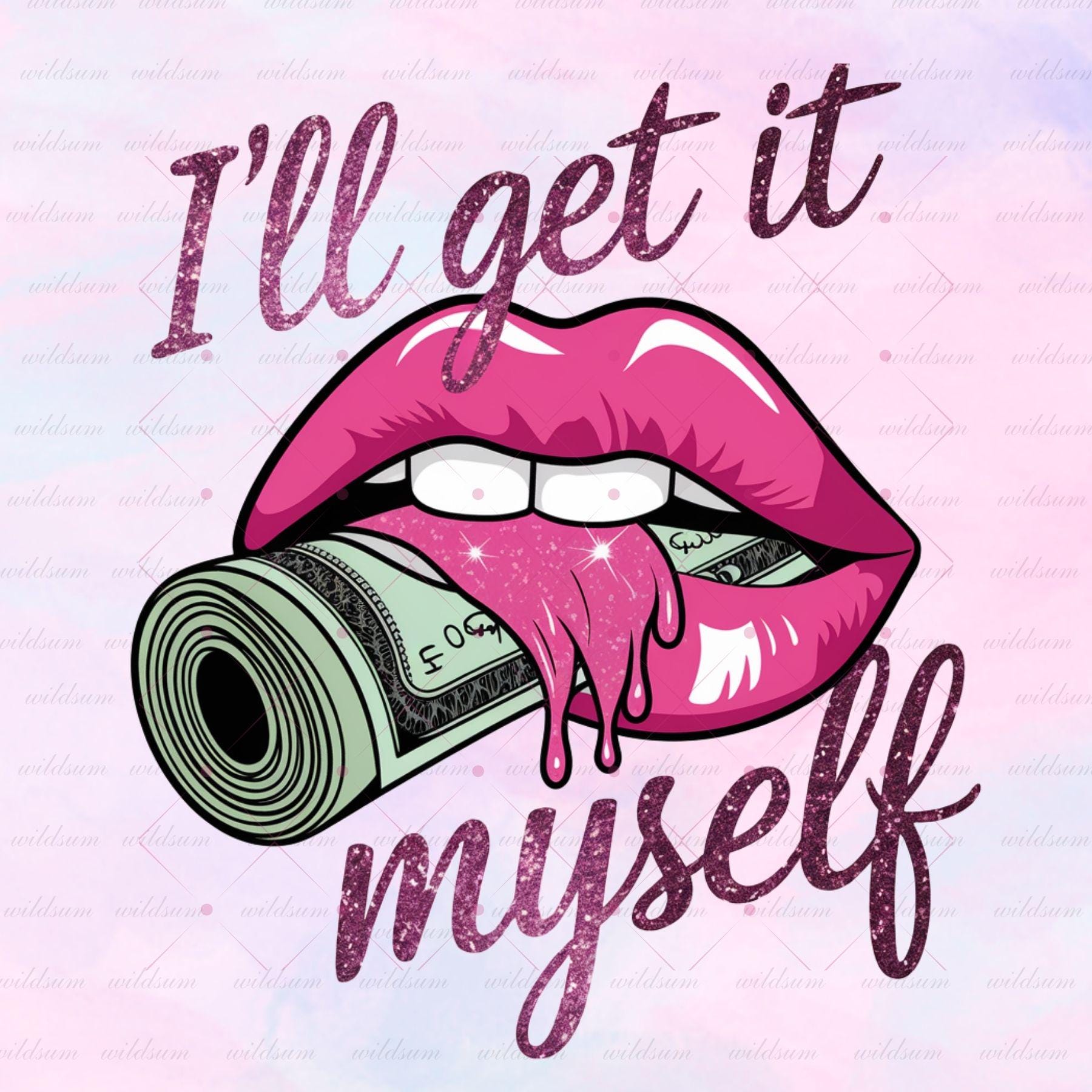 Dollar Bill Lips Png , Digital Art Lips Png, Money Lips Png, Lips ...