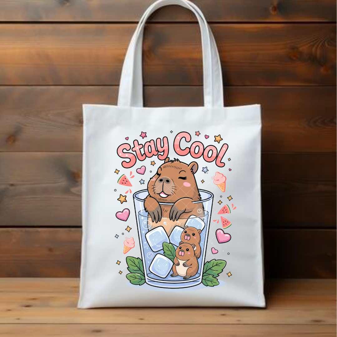 Stay Cool Png, Capybara Png, Summer Vibe ,hand Drawn Cartoon Art ...