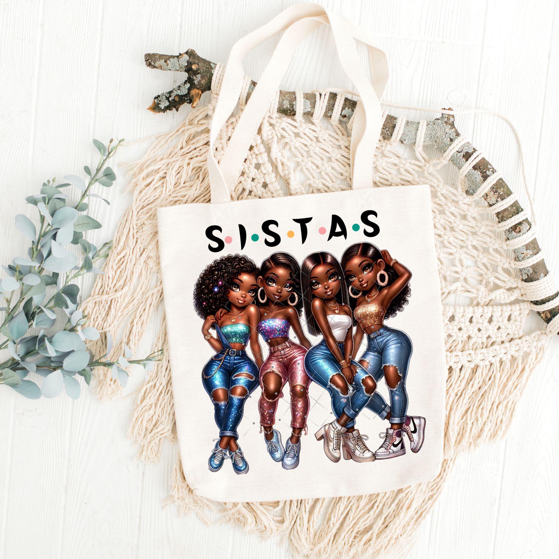 Sistas Png，black Woman Png， African American PNG ，chibi Png, Designs ...