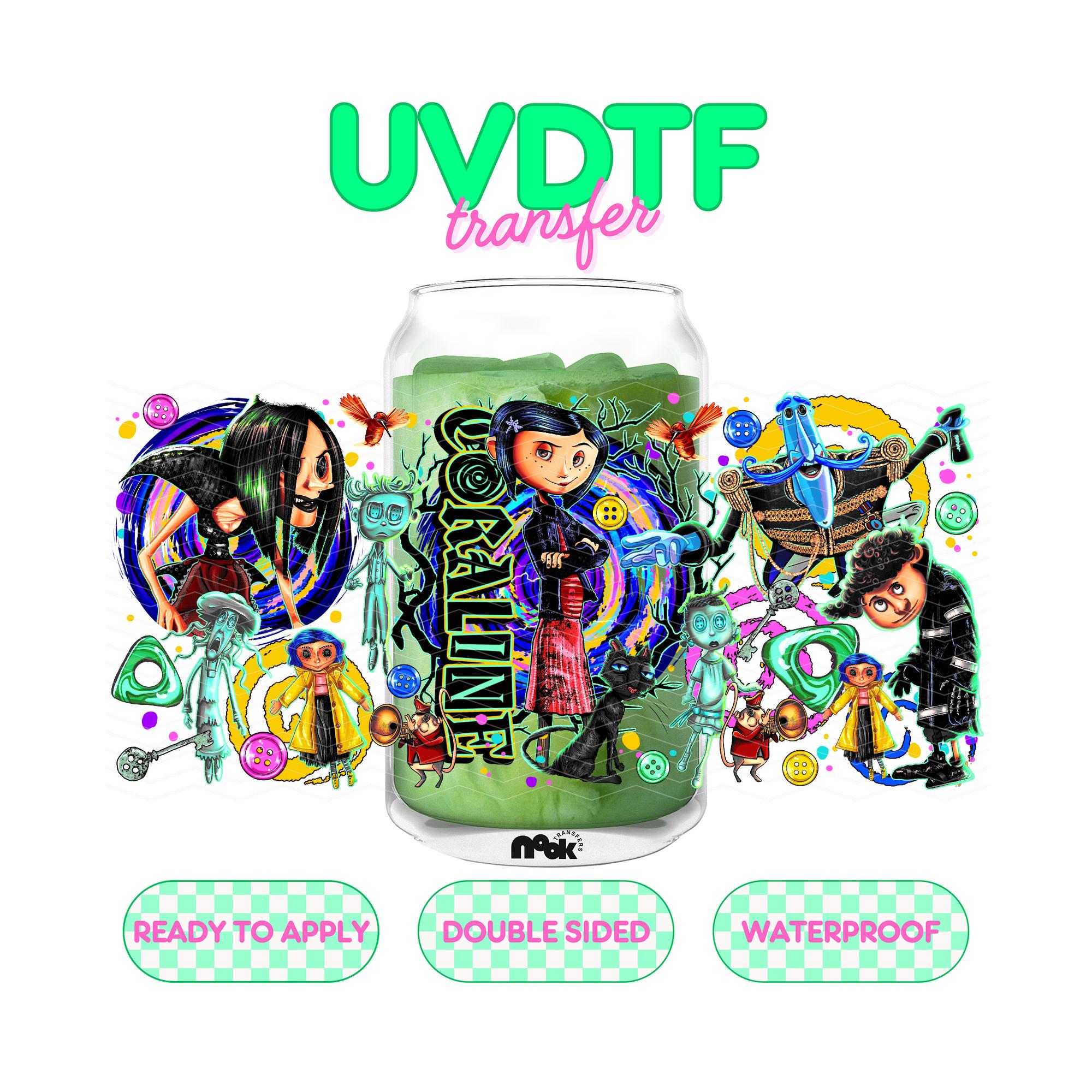 UV 360 | UVDTF Cup Wrap | Ready to Apply | High Quality | Double Sided ...