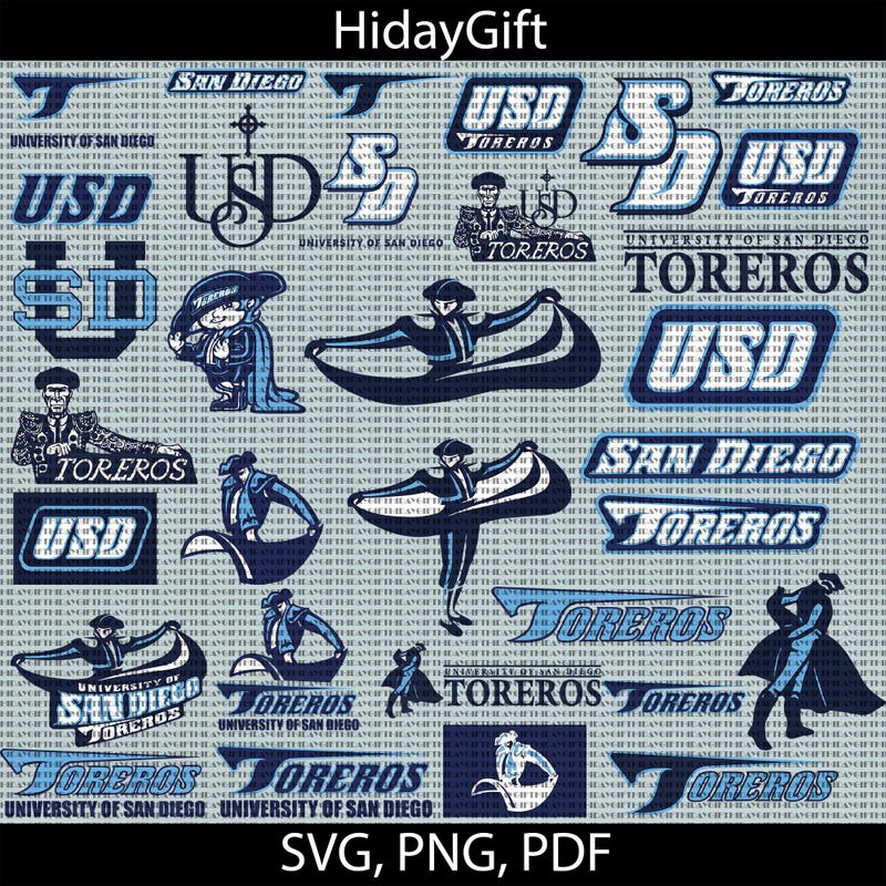 San Diego State Logos - Etsy