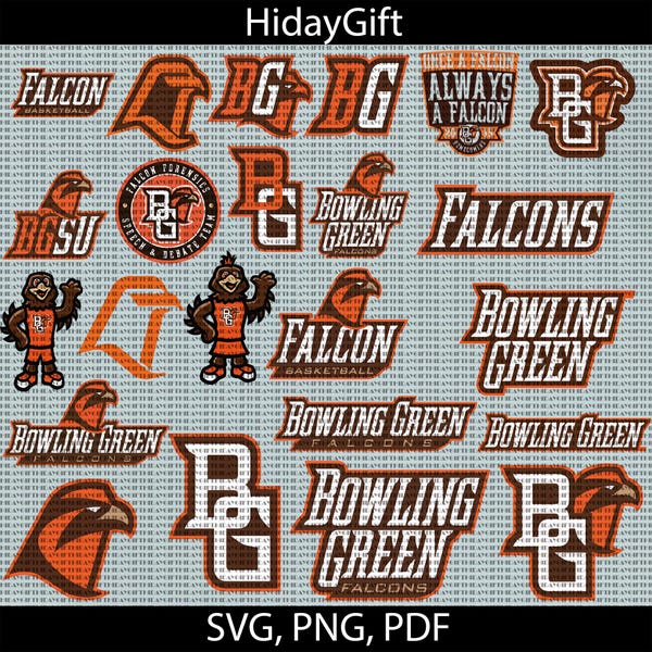 Bowling Green State University Svg - Etsy