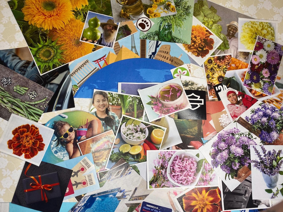 100 Random Magazine Clippings for Scrapebooking, Junk Journal Ephemera ...