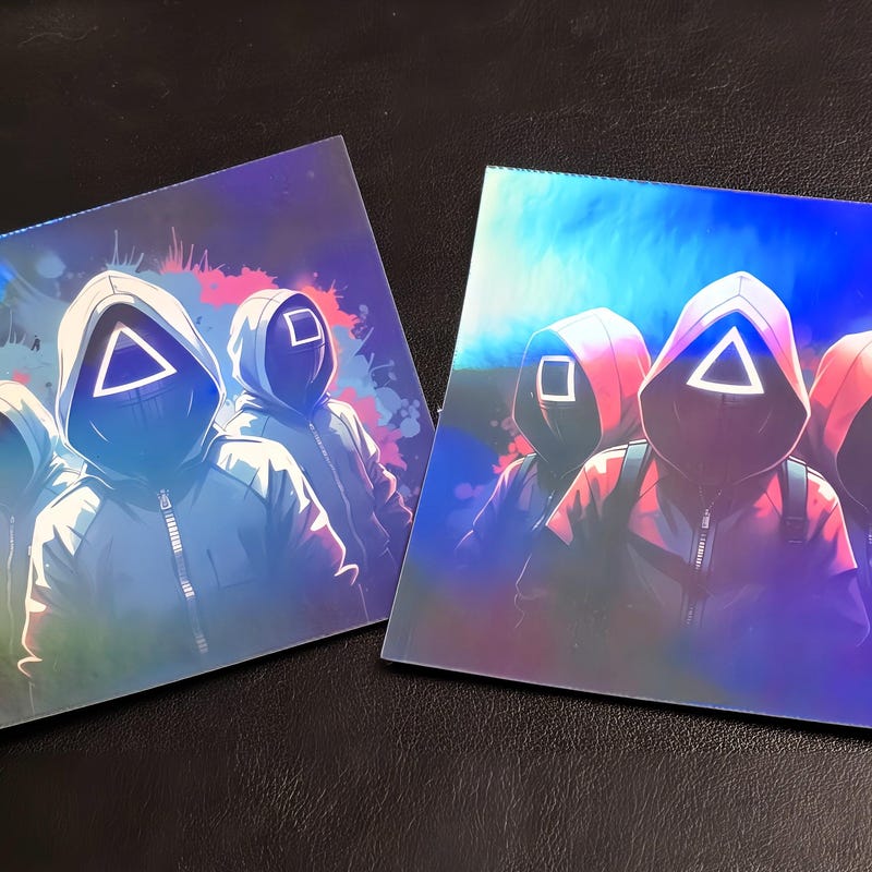 Thanos Squidgame Stickers - Etsy