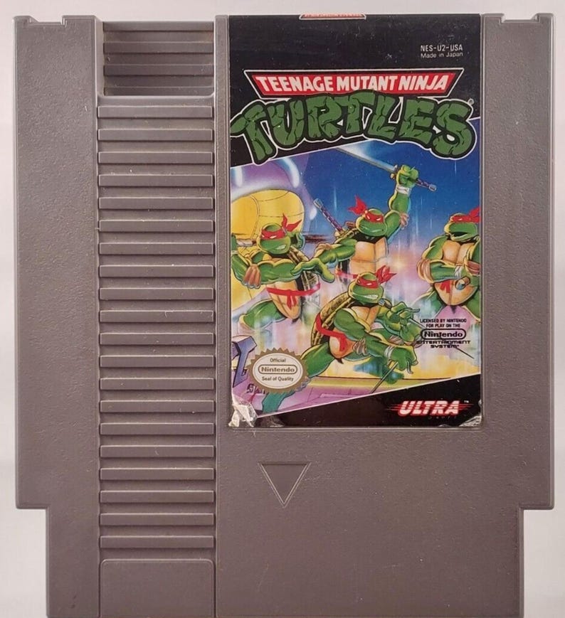 Teenage Mutant Ninja Turtles (nintendo NES, 1989) - Etsy