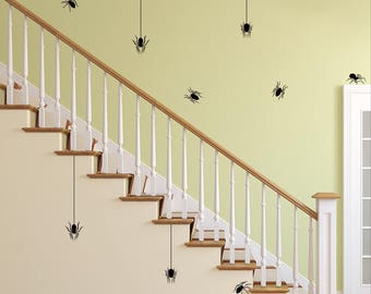 Spider Decals, Halloween Decal, Halloween, Halloween Wall Decal, Spider ...